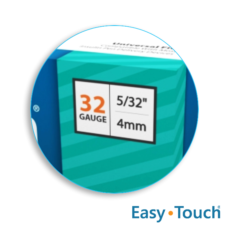 TuMaterialMédico.com | Pen Needle 32G X 5/32" (4 mm) EASY TOUCH