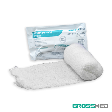 TuMaterialMédico.com | Venda de Gasa Estéril Para Quemaduras 4,5" x 4,1 ...