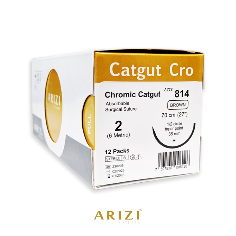 TuMaterialMédico.com | Catgut Cro 814: Crómico 2 ARIZI