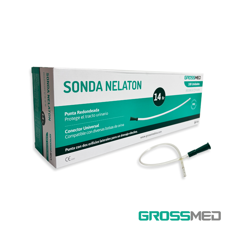 TuMaterialMédico.com | Sonda de Nelaton 14 Fr GROSSMED