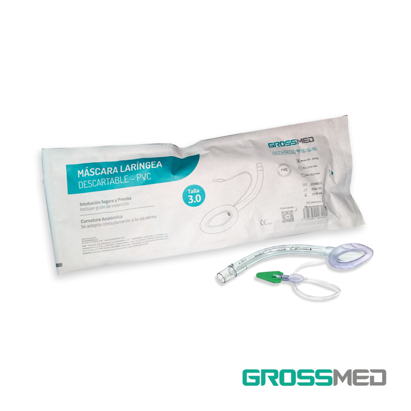 TuMaterialMédico.com | Mascara Laríngea de PVC 3.0 GROSSMED