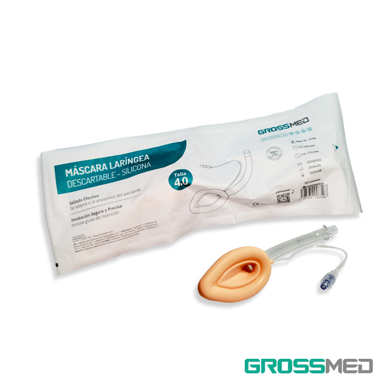 TuMaterialMédico.com | Mascara Laríngea de Silicona 4.0 GROSSMED