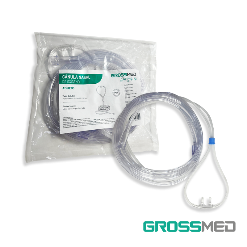 Oxigenoterapia Por Cateter Nasal CANULA NASAL PARA OXIGENO "CHICA"