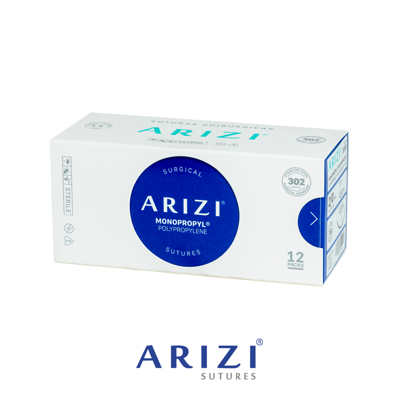 TuMaterialMédico.com | Monopropyl 8185: Polipropileno 2/0 ARIZI