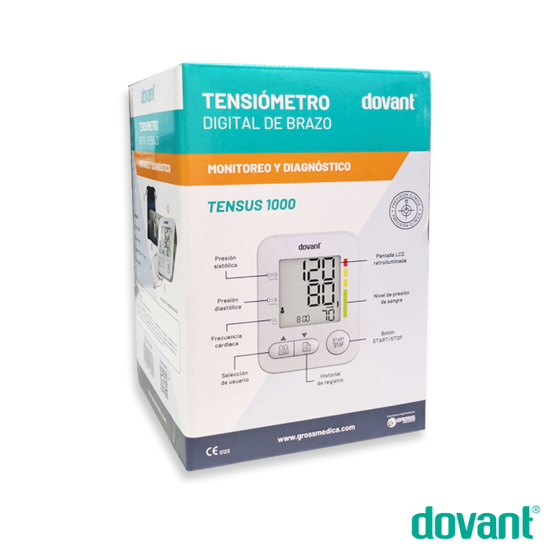 TuMaterialMédico.com | Tensiómetro Digital de Brazo TENSUS 1000 DOVANT