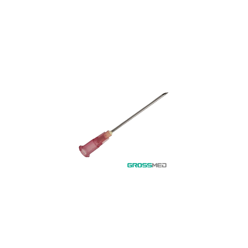 TuMaterialMédico.com | Aguja Hipodérmica 18G x1 1/2" GROSSMED