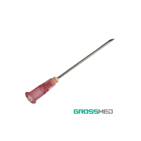 TuMaterialMédico.com | Aguja Hipodérmica 18G x1 1/2" GROSSMED